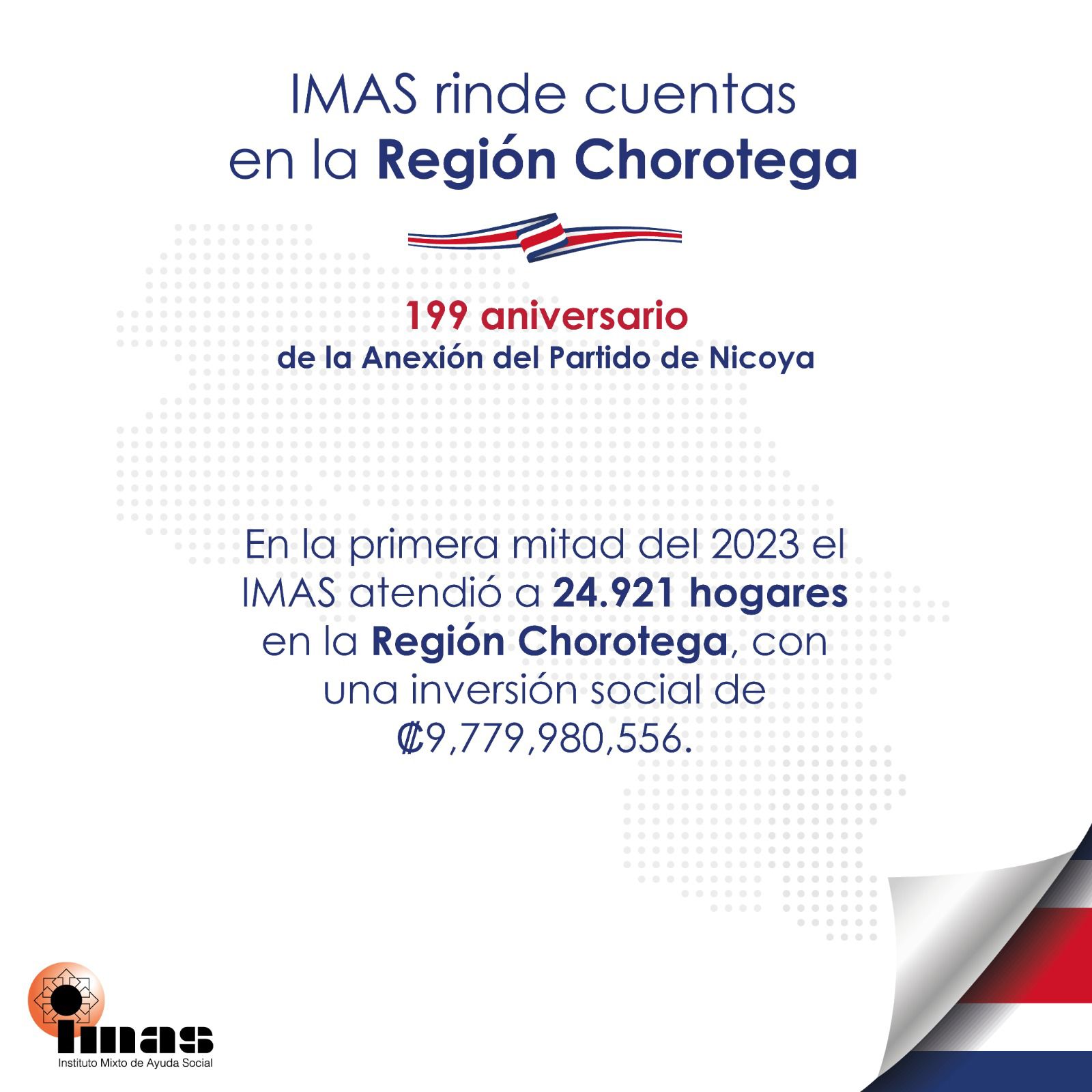 IMAS rinde cuentas en la Región Chorotega | Instituto Mixto de Ayuda Social
